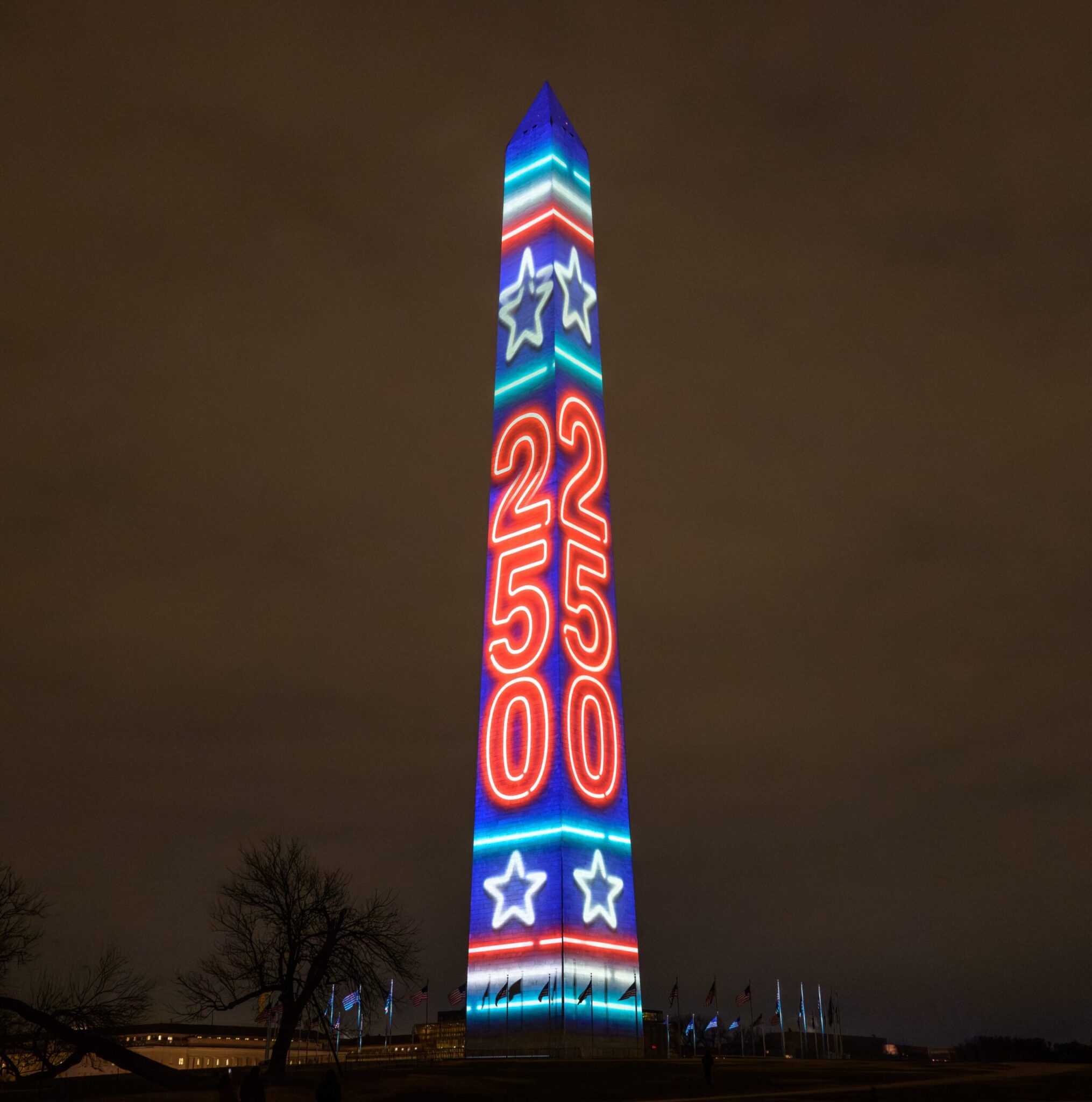 Washington Monument becomes America’s birthday candle to launch nation ...